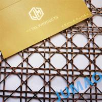 China Antique Metal Decorative Architectural Wire Netting Round Hole Diamond Opening 60% for sale