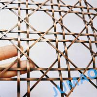 China Antique Metal Decorative Architectural Wire Netting Round Hole Diamond Opening 60% for sale