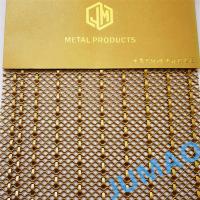 China Architectural Wire Fabric Decorative Metal Mesh 1mm-6mm Thickness ISO CE Certified for sale