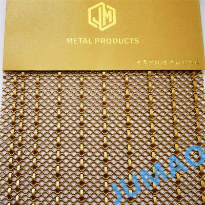 China Architectural Wire Fabric Decorative Metal Mesh 1mm-6mm Thickness ISO CE Certified for sale