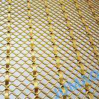 China Architectural Wire Fabric Decorative Metal Mesh 1mm-6mm Thickness ISO CE Certified for sale