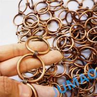 China Shiny Interior Decorative Brass Wire Mesh 1m-6m Standard Length for sale