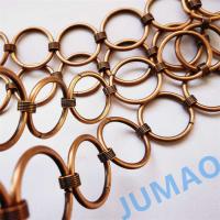 China Shiny Interior Decorative Brass Wire Mesh 1m-6m Standard Length for sale