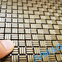 China High Open Area Aluminum Decorative Mesh Screen 1mm to 2.5mm Wire Durable Painting Finish for sale