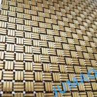 China High Open Area Aluminum Decorative Mesh Screen 1mm to 2.5mm Wire Durable Painting Finish for sale