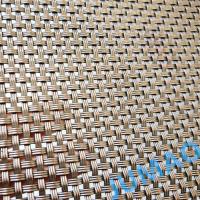 China Crimped Weaving Patterns Decorative Mesh Screen 1m-6m Unlimited Max Size for sale