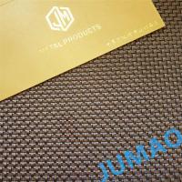 China Crimped Weaving Patterns Decorative Mesh Screen 1m-6m Unlimited Max Size for sale