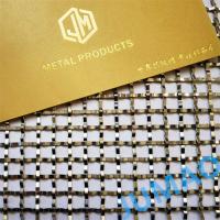 China Stainless Steel Architectural Decorative Fabric Crimped Weave 1m-6m Width Customizable for sale