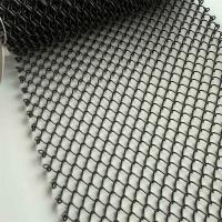 China JUMAO 1.0mm Wire Dia Stainless Steel Coiled Mesh Curtains 30.48m Height for Hotel Space Divider for sale