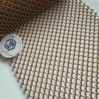 China Customizable Wire Diameter Metal Mesh Curtains 1.0mm Wire 6mm Holes for Room Dividers for sale