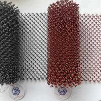 China SS 304 Metal Mesh Curtains 12m Width 30.48m Height for Restaurant Hotel Club Space Dividers for sale