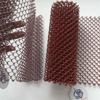 China JUMAO Metal Mesh Curtain 100m Length 40-85% Open Area for Building Facades and Solar Shading for sale