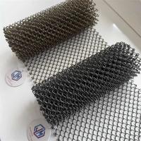 China JUMAO Stainless Steel Metal Mesh Curtain 0.8mm-3mm Coiled Ceiling Decorative Drapery for sale