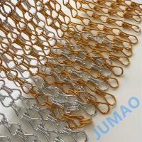 China Sun Protection Facades Dramatic Effect Creation Metal Chain Room Divider for sale