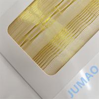 China Brass Mesh Laminated Glass Large Size Width 1500-2700mm for sale