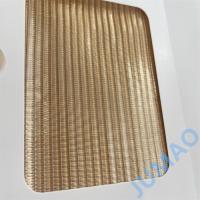 China Decorative Glass Solution Metal Mesh Wallpaper Within Size Range 1500-2700mm for sale