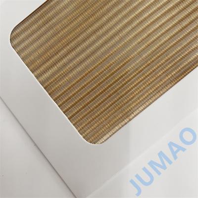 China Decorative Glass Solution Metal Mesh Wallpaper Within Size Range 1500-2700mm for sale