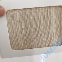China Hightop Architectural Security Glass Wire Mesh Decorative Panels 2440mm 3600mm for sale