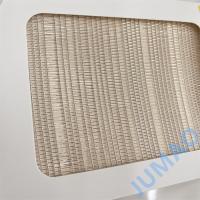 China Hightop Architectural Security Glass Wire Mesh Decorative Panels 2440mm 3600mm for sale