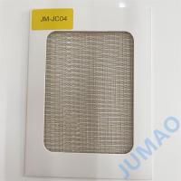 China Mesh Laminated Glass Max Size 2440mm x 3600mm 50% Light Transmission for External Facade for sale