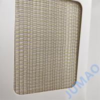 China Mesh Laminated Glass Max Size 2440mm x 3600mm 50% Light Transmission for External Facade for sale
