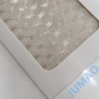 China Hotel Mesh Laminated Glass Interlayers And Copper Mesh Types For Luxurious Touch for sale