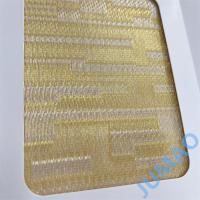 China Stainless Steel Mesh Laminated Glass 50% Light Transmission 0.38-3.04mm Interlayer for sale