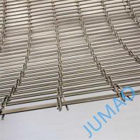 China JUMAO Decorative Wire Mesh 1mm Architectural Panel for Interior Design CE ISO for sale