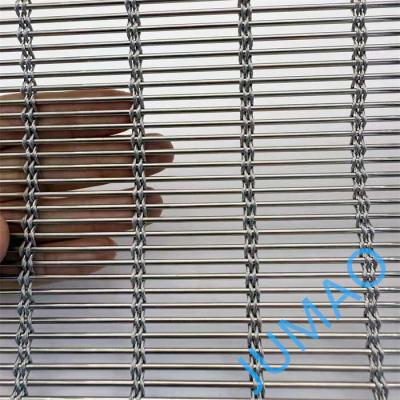 China Customizable Stainless Steel Mesh Architectural Panel 1mm Wire Rope Decorative for sale