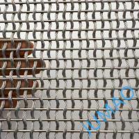 China Stainless Steel Woven Decorative Mesh for Building Facades 1mm Wire Rope and Rod for sale