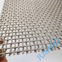 China Stainless Steel Woven Decorative Mesh for Building Facades 1mm Wire Rope and Rod for sale