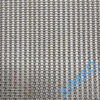 China Flexible Weave Structure Decorative Wire Mesh Used To Architect Design for sale