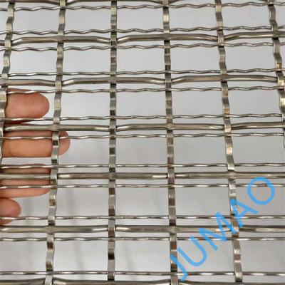 China Stainless Steel Flat Wire Decorative Mesh for Architectural Design 1x3m for sale