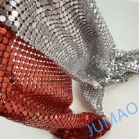 China JUMAO Aluminum Sequin Curtain 1x2m Metal Scale Mesh Drape for Event Backdrop Wedding Party Decoration for sale
