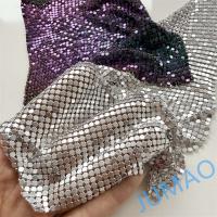 China JUMAO Aluminum Metallic Spangle Curtain 1x2m Waterproof Event Backdrop Decorative Sequin Drape for sale