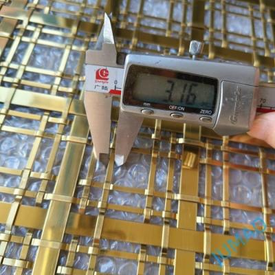 China JUMAO Woven Wire Mesh Room Divider 2mm-5mm Wire Diameter for Office Industrial Use for sale