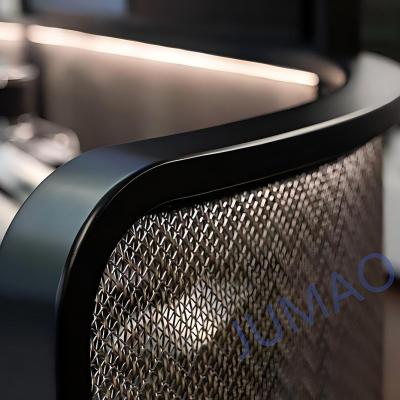 China Custom Size Architectural Wire Mesh Panels Decorative Room Divider for Commercial Space for sale