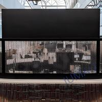 China Custom Size Architectural Wire Mesh Panels Decorative Room Divider for Commercial Space for sale