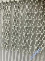 China Golden Finish Aluminum Chain Link Curtains 1.5-2.0mm Wire Diameter for Space Division & Architectural Design for sale