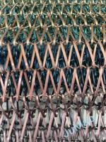 China Partition Metal Mesh Curtains Spiral Metal Decorative Mesh for sale