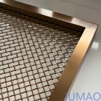 China Decorative Wire Mesh Room Dividers Architectural Screens 2mm 5mm Stainless Steel Interior Partition for sale