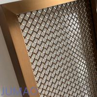 China Decorative Wire Mesh Room Dividers Architectural Screens 2mm 5mm Stainless Steel Interior Partition for sale