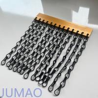 China Commercial Orange Chain Link Fly Curtain - 7m Height × 50m Width Aluminum Alloy with 1.5-2.0mm Wire Diameter for sale