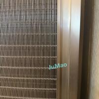 China Architectural Woven Metal Mesh Decorative Panels Stainless Steel 0.8-2.0mm Wire for Facades Ceilings Interiors for sale