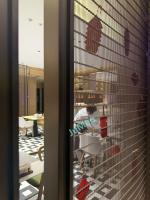 China Architectural Woven Metal Mesh Decorative Panels Stainless Steel 0.8-2.0mm Wire for Facades Ceilings Interiors for sale