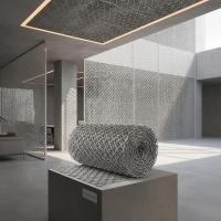 China JUMAO Architectural Mesh Panel 0.5-5mm Wire for Facade Cladding and Metal Mesh Divider for sale