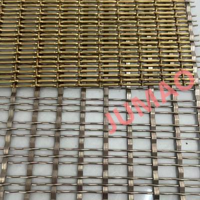 China Aluminum Decorative Architectural Mesh 0.5-2.0mm Wire Diameter for Facades and Partitions for sale