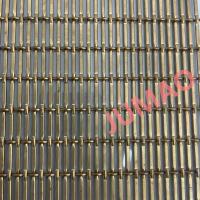 China Aluminum Decorative Architectural Mesh 0.5-2.0mm Wire Diameter for Facades and Partitions for sale
