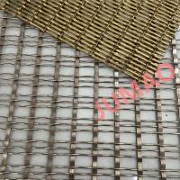China Aluminum Decorative Architectural Mesh 0.5-2.0mm Wire Diameter for Facades and Partitions for sale