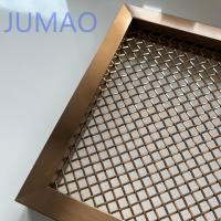 China Lightweight Visually Appealing Decorative Wire Mesh Designed For Building Decoration for sale